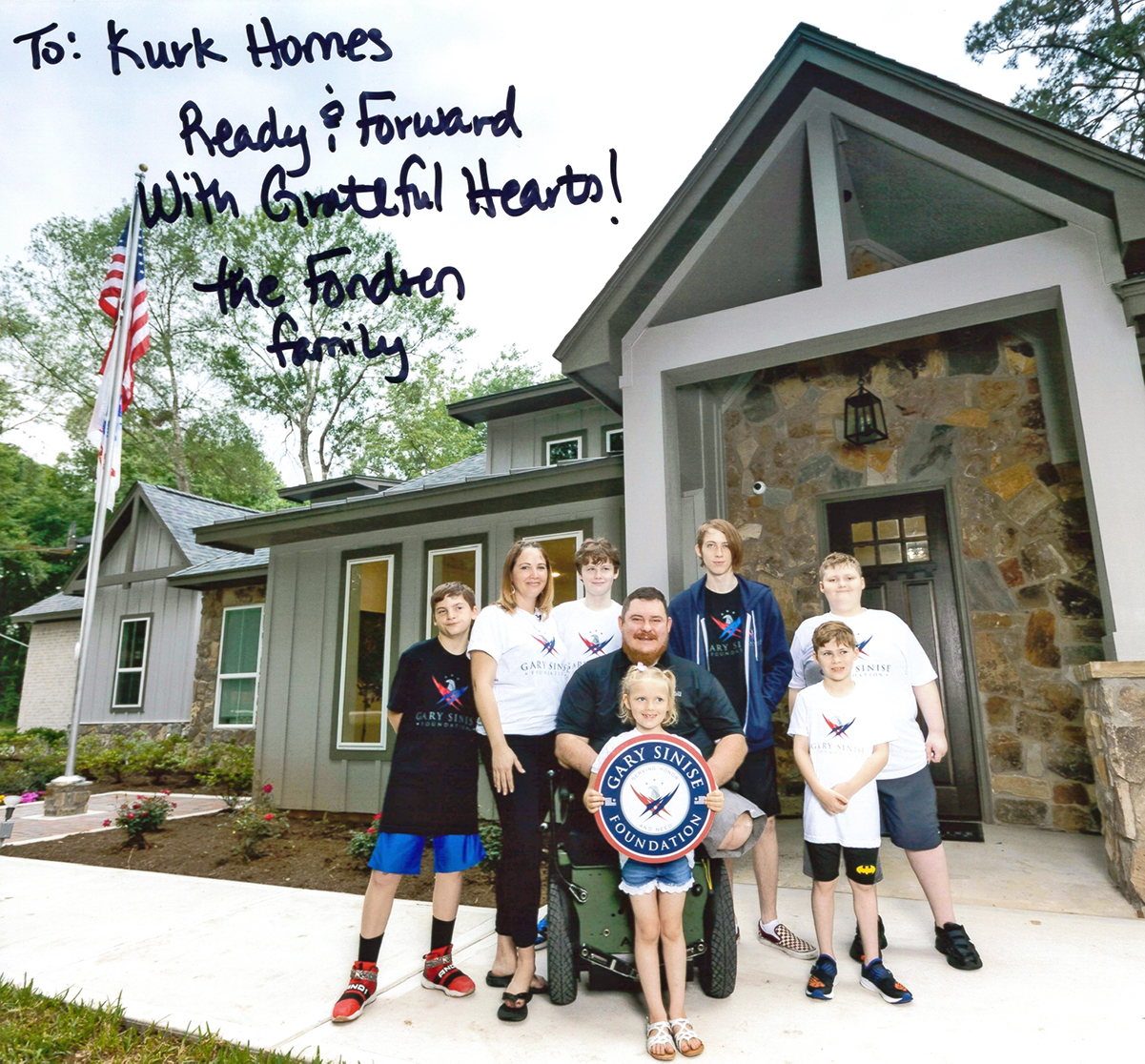 A Home for a Hero - Custom Plan Selections & Design Features